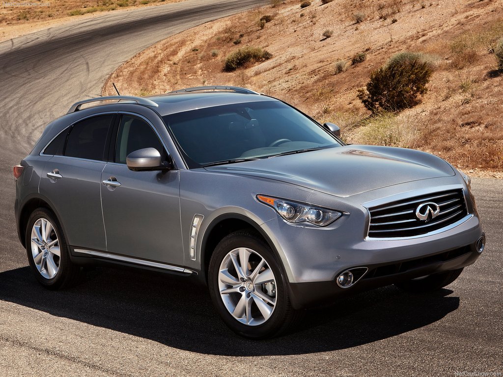 Американский Infiniti FX35 пережил фейслифтинг