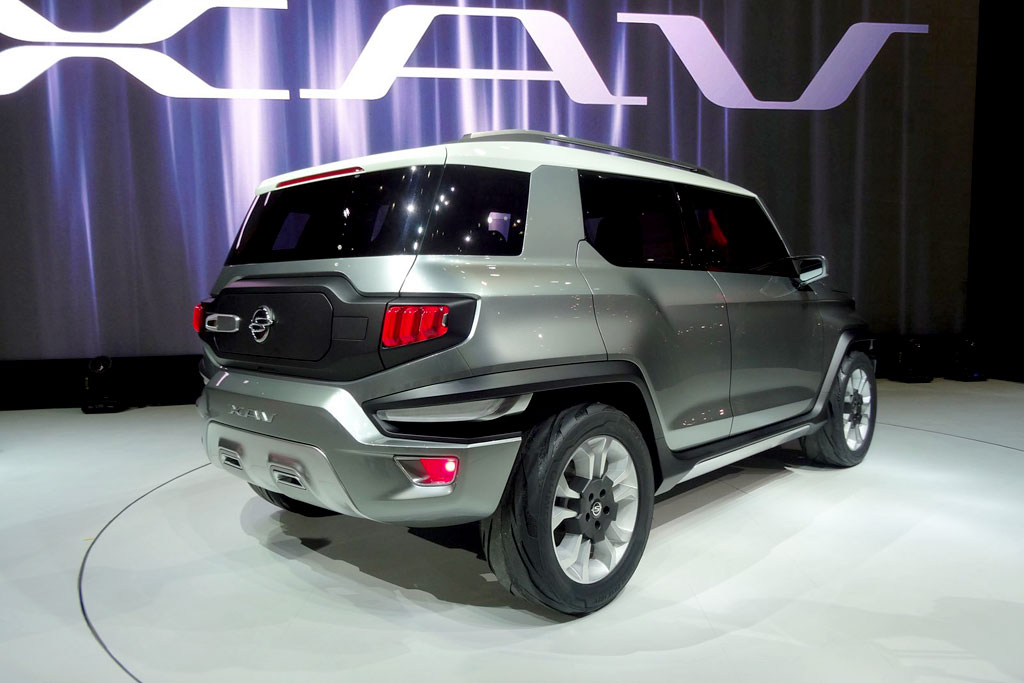 SsangYong XAV Concept показали на автосалоне в Сеуле (фото)