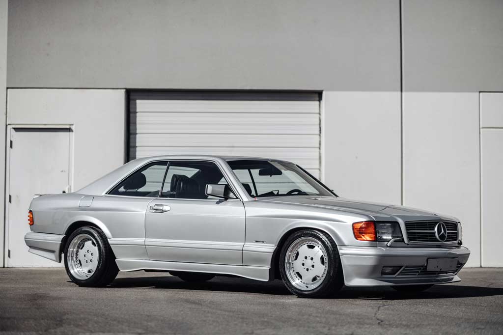 Покупатели поборются за Mercedes 560 SEC AMG 6.0 Widebody со вставками ...