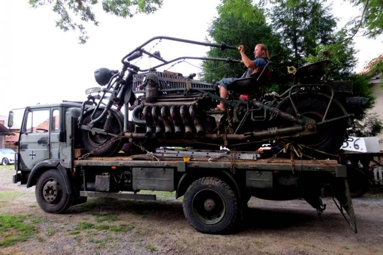 Panzerbike: самый большой в мире мотоцикл - фото и история проекта