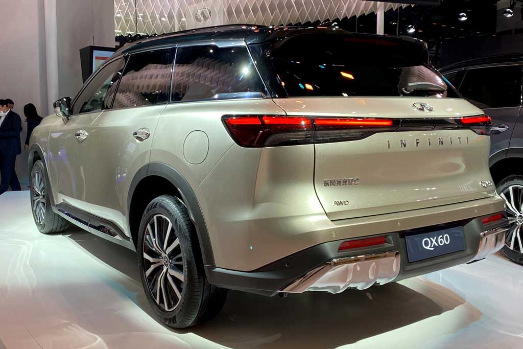 Китайский вариант нового Infiniti QX60 получил двухлитровый турбомотор