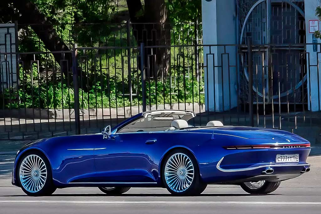 Американские журналисты восхитились репликой Mercedes-Maybach Vision 6 ...